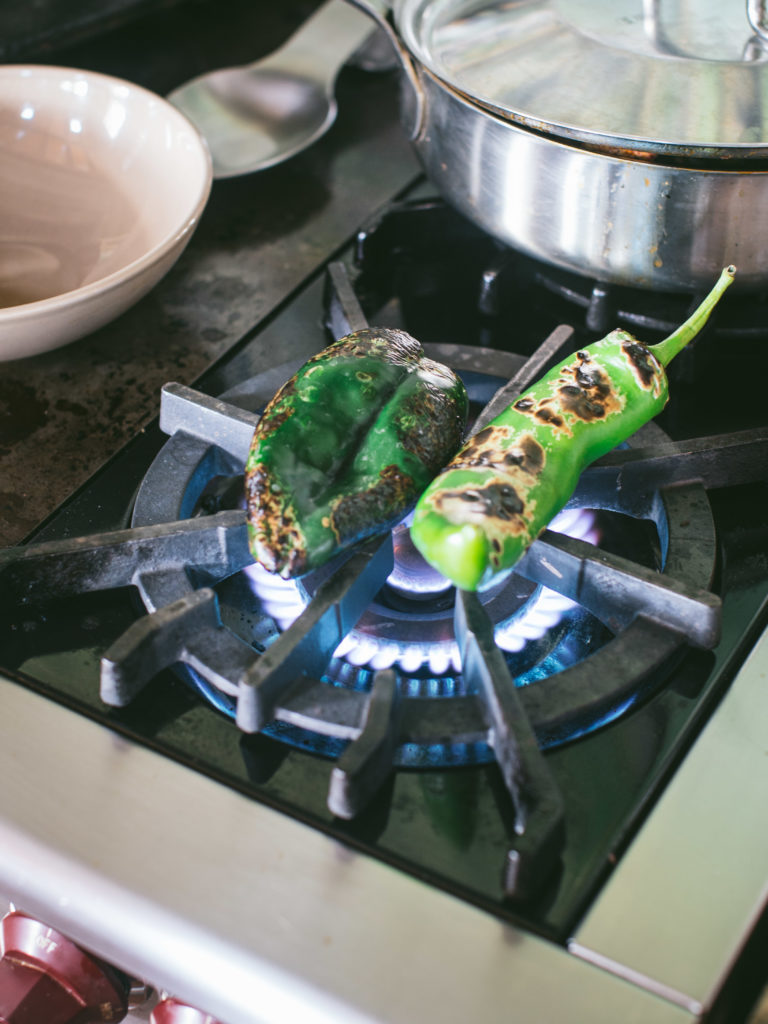 Roasting Chiles - Kitchen Wrangler | Melissa Guerra