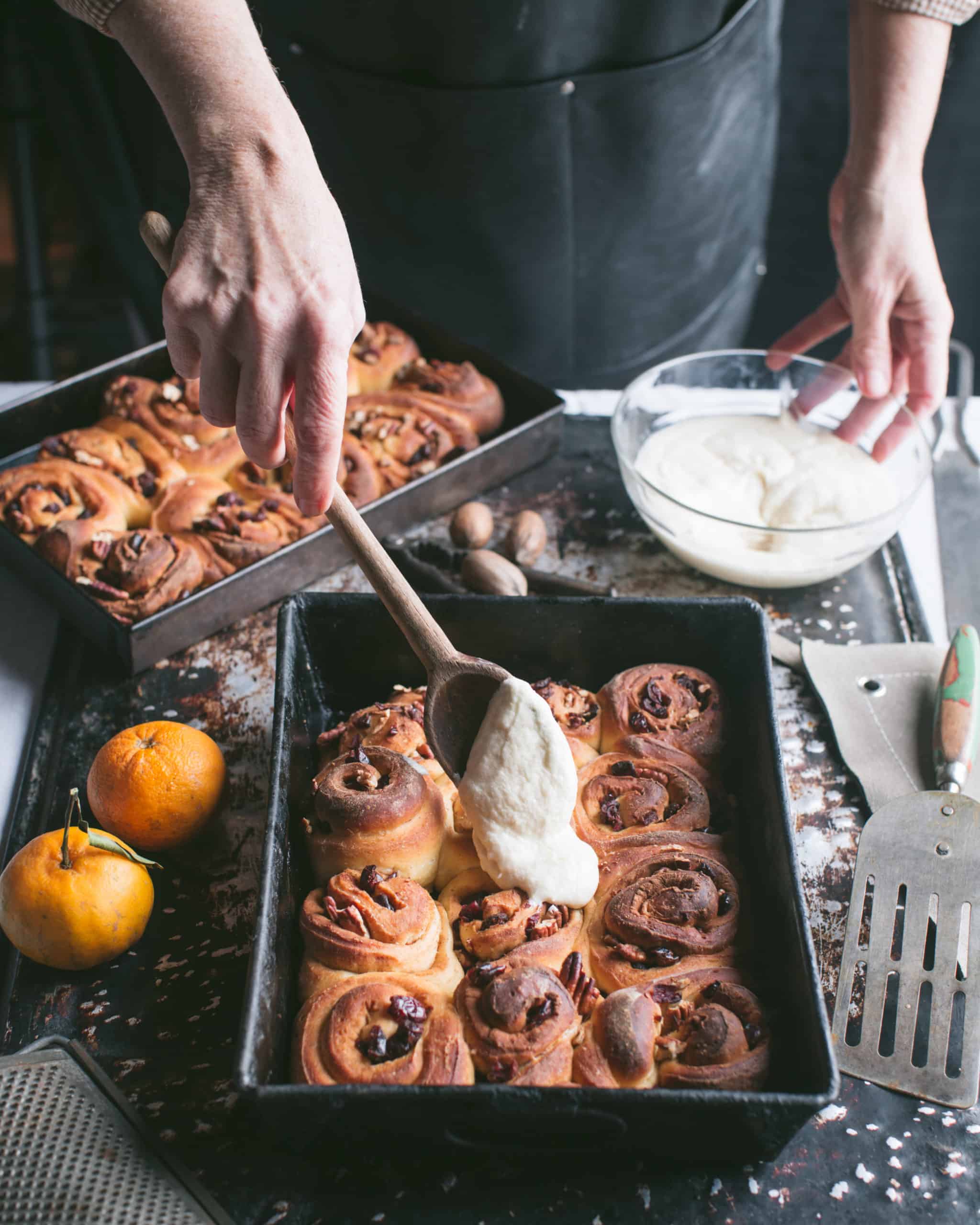 Amazing Cherry Pecan Cinnamon Rolls With Orange Glaze Kitchen