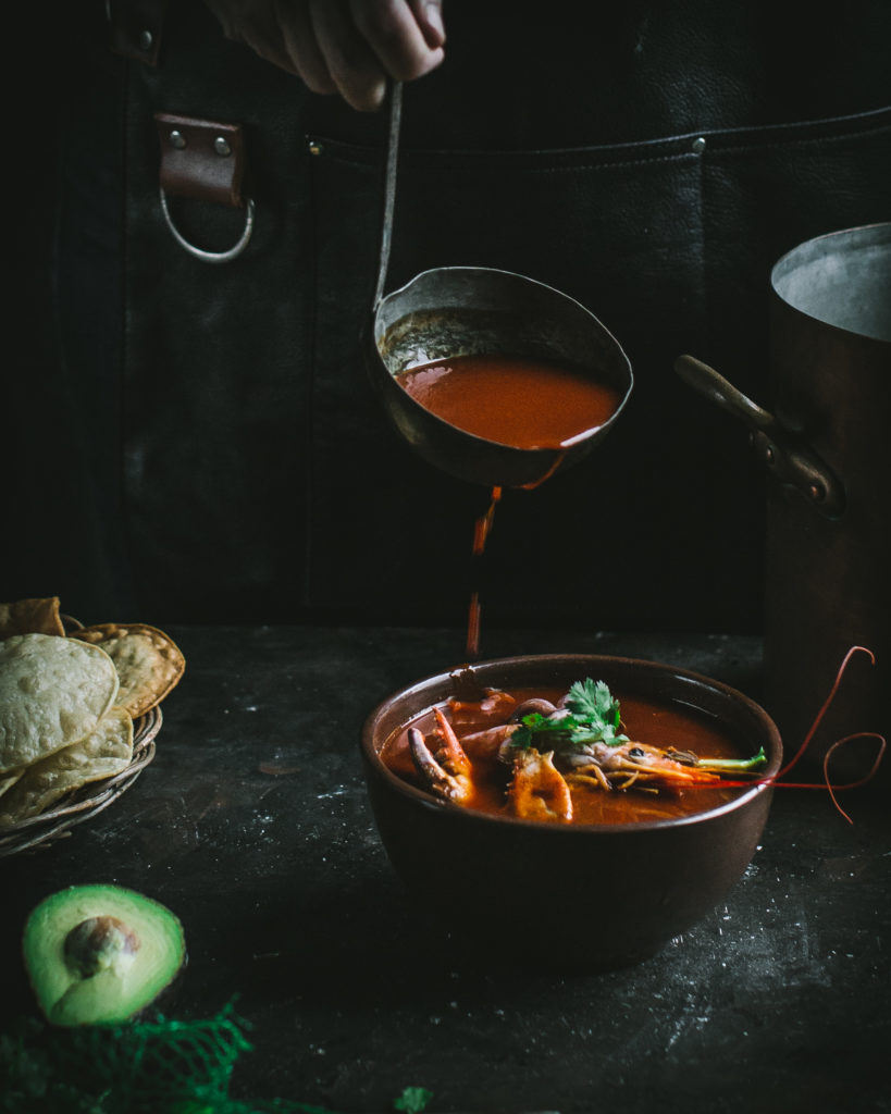 Caldo de Marisco (Spicy Seafood Soup) - Kitchen Wrangler | Melissa Guerra