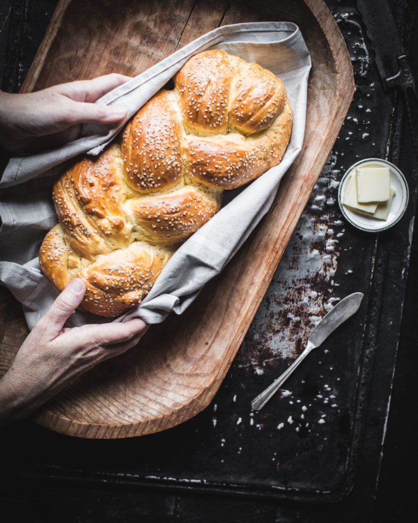 Make Braided Sesame Bread for excellent sandwiches - Kitchen Wrangler ...