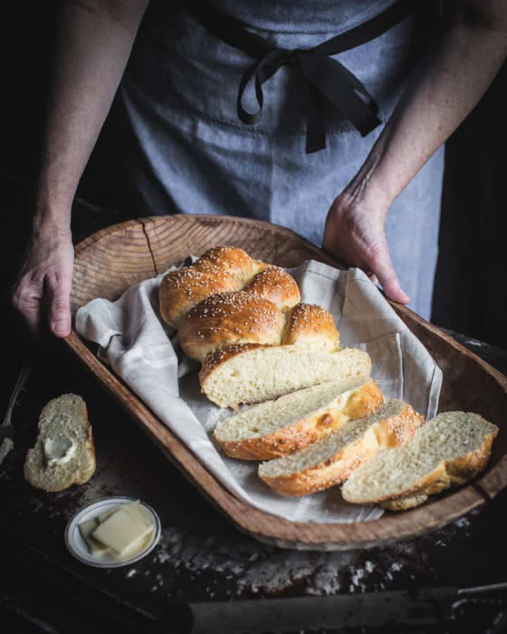 Make Braided Sesame Bread for excellent sandwiches - Kitchen Wrangler ...