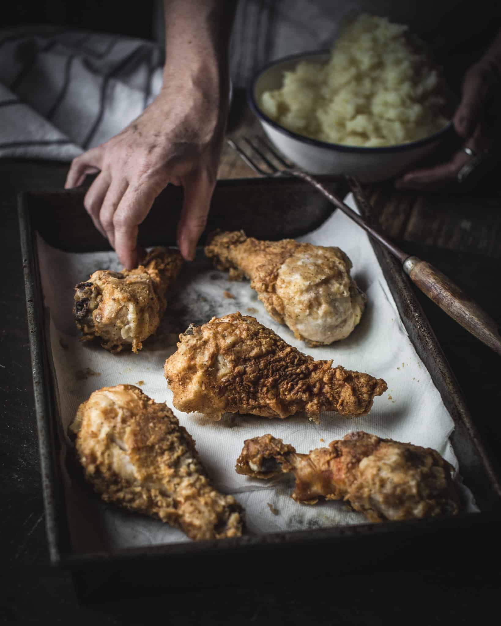 Old Fashioned Texas Fried Chicken - Kitchen Wrangler | Melissa Guerra