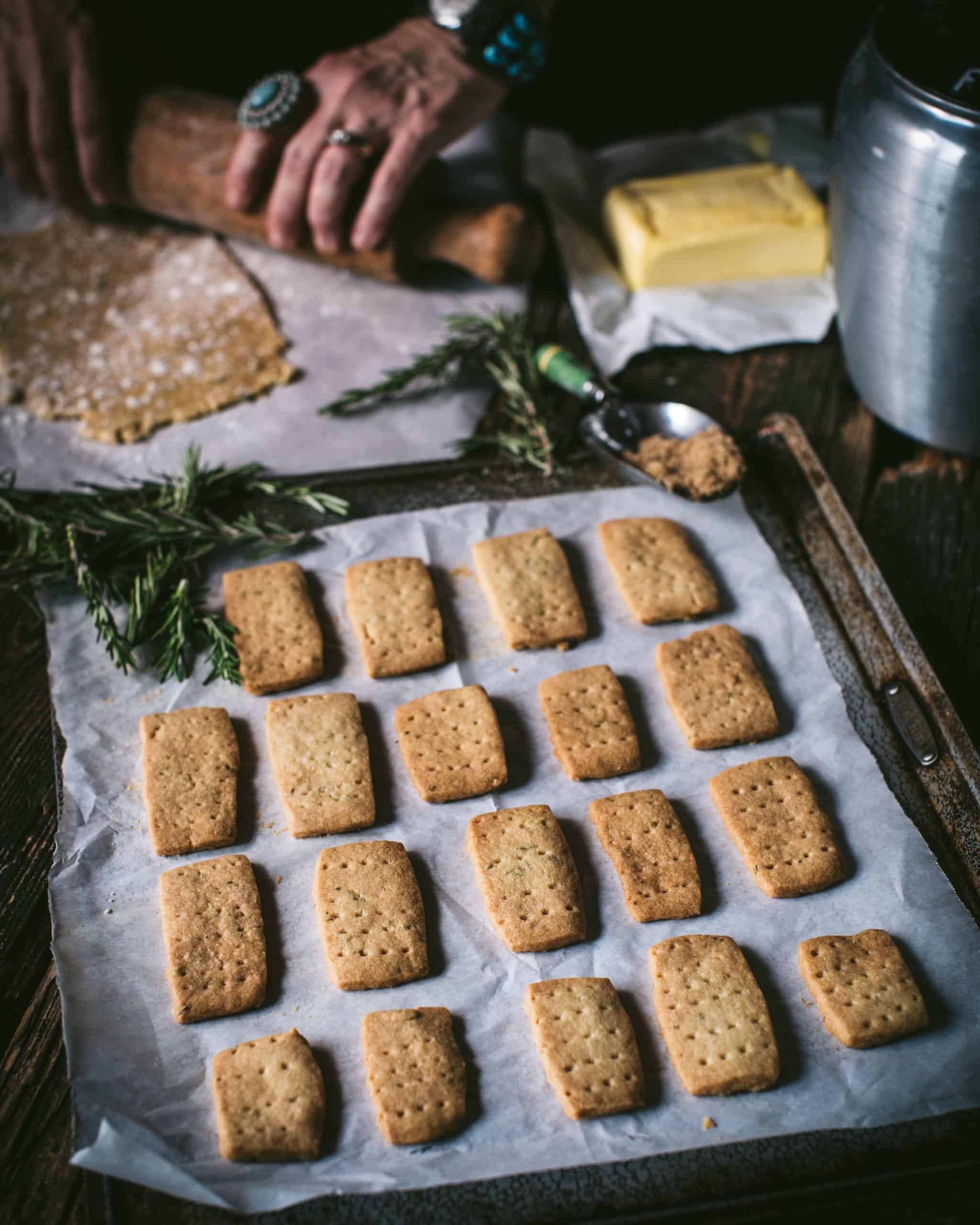 Rosemary Shortbread - Kitchen Wrangler | Melissa Guerra