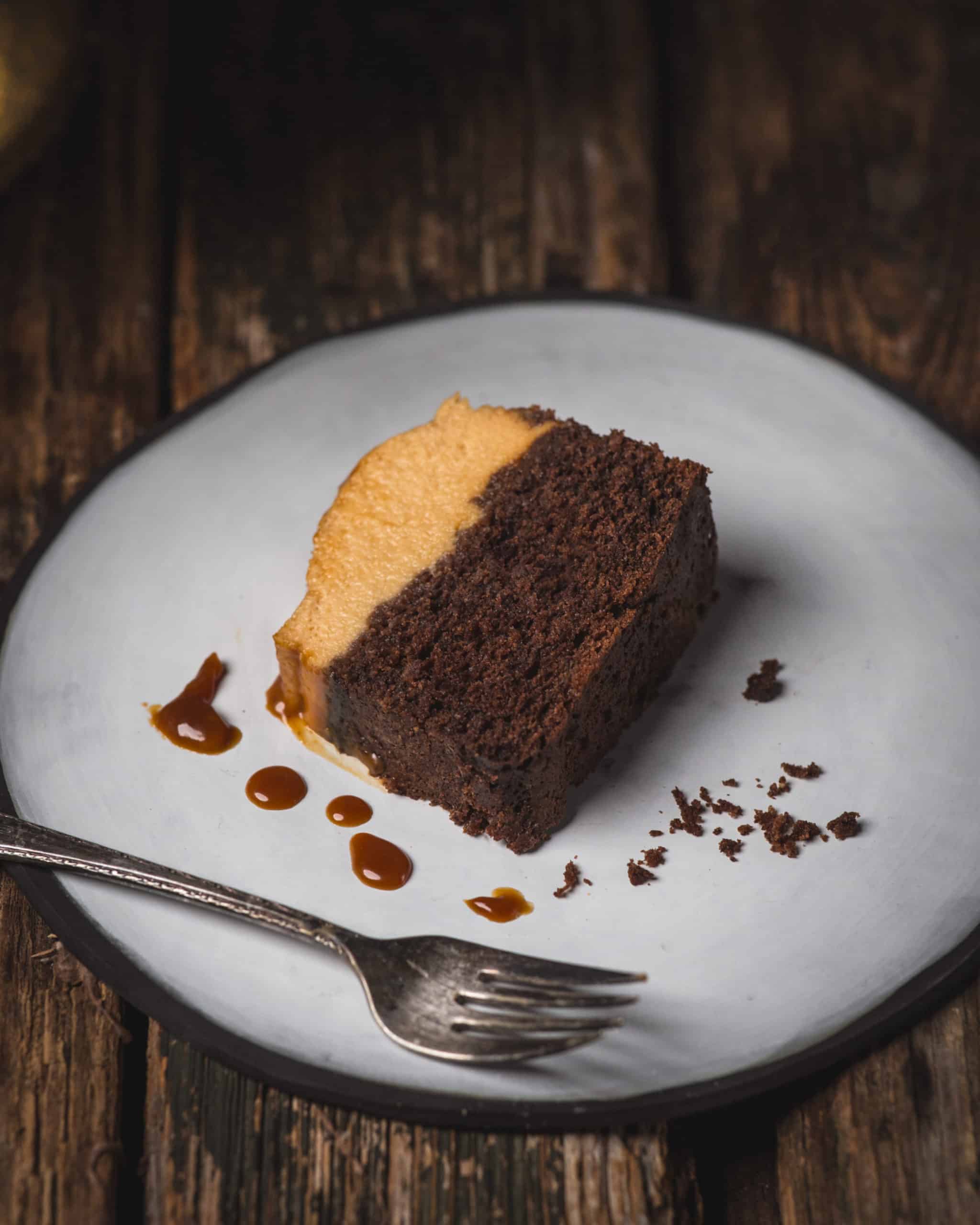 Chocoflan Cake - Kitchen Wrangler | Melissa Guerra