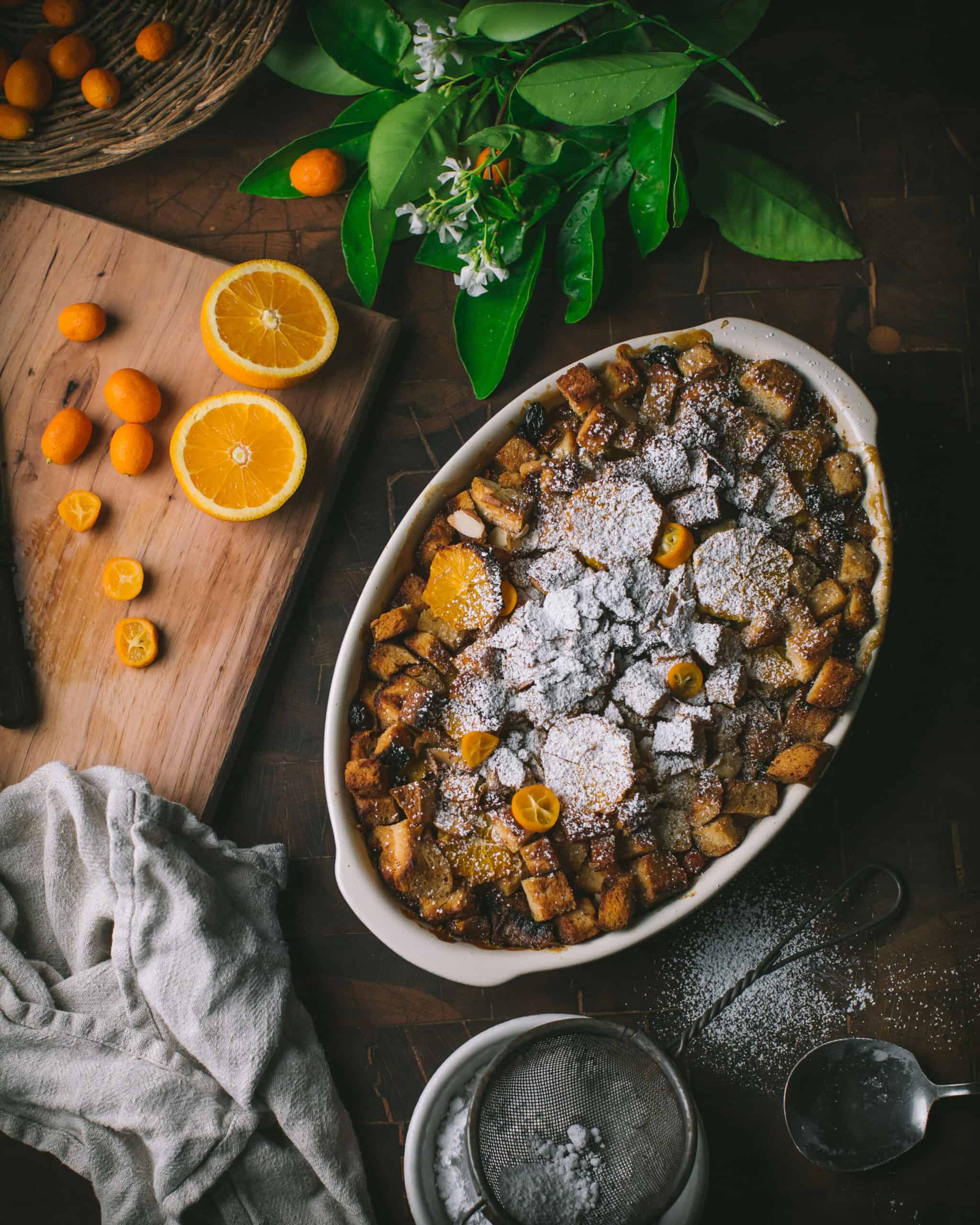 Orange Almond Capirotada is the best tradition - Kitchen Wrangler ...