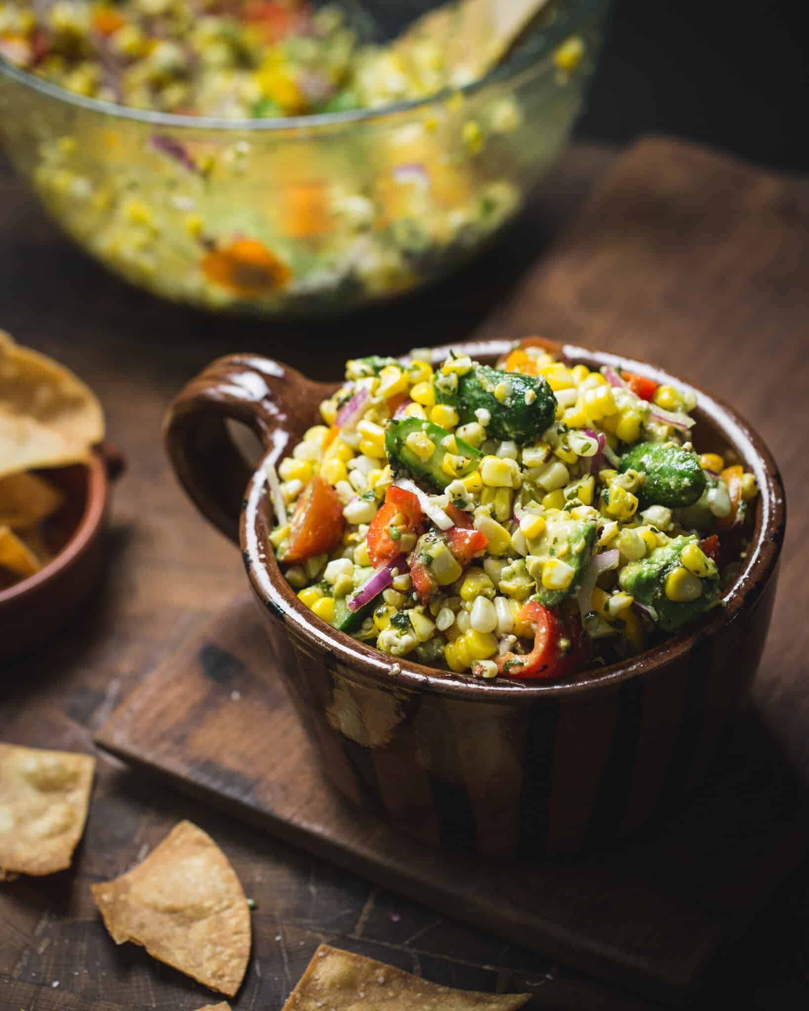 Youll Love Roasted Corn Salad With Cilantro Lime Vinaigrette Kitchen Wrangler Melissa Guerra