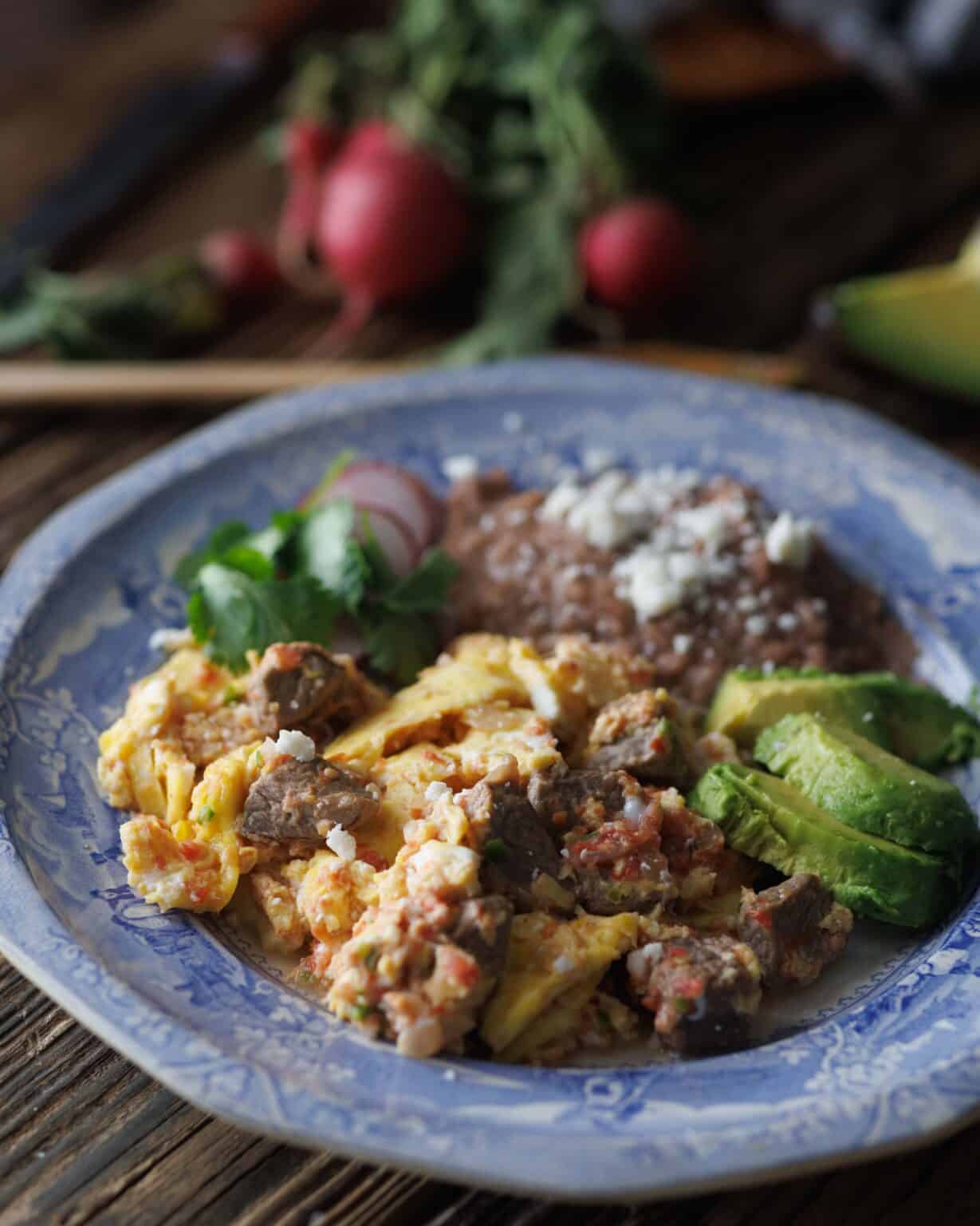 Aporreado - The best Mexican Style Steak and Eggs - Kitchen Wrangler ...