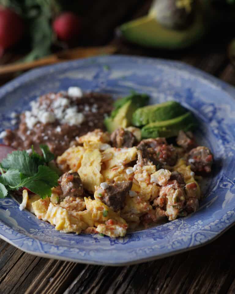 Aporreado - The best Mexican Style Steak and Eggs - Kitchen Wrangler ...